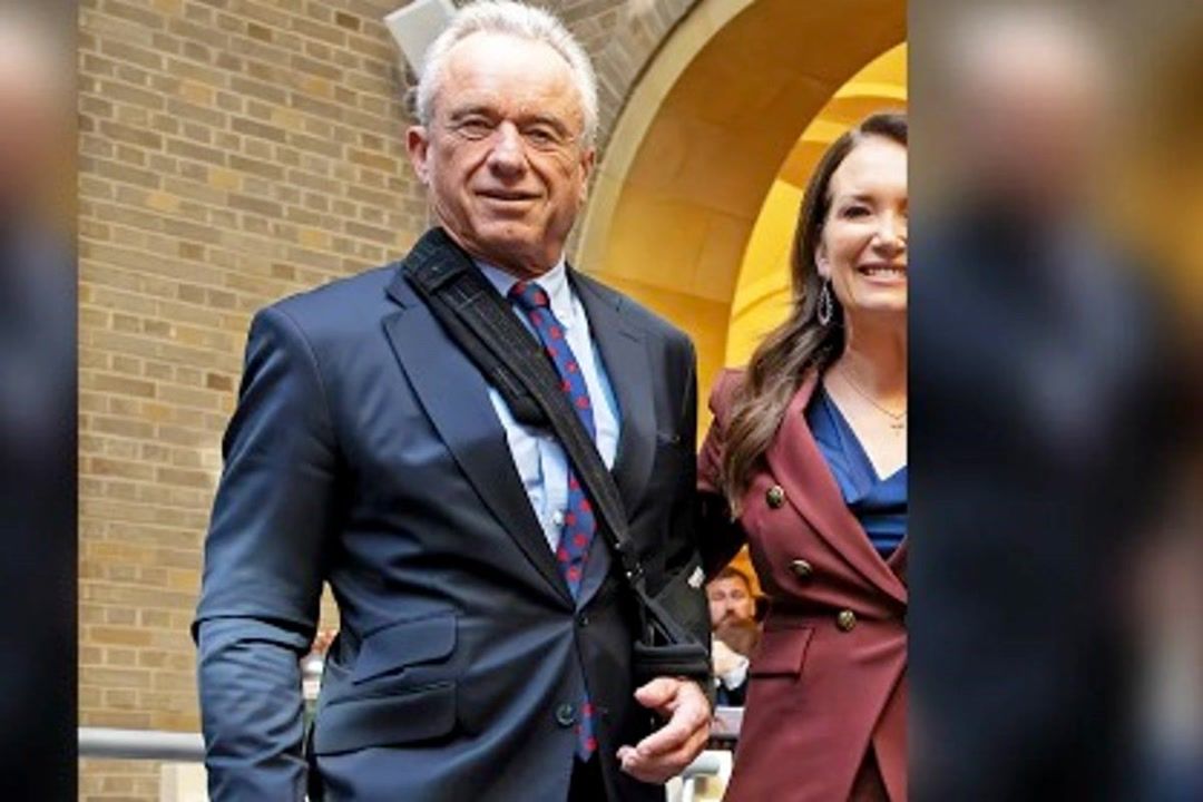 RFK Jr spotted with arm sling after surgery as recovery time revealed