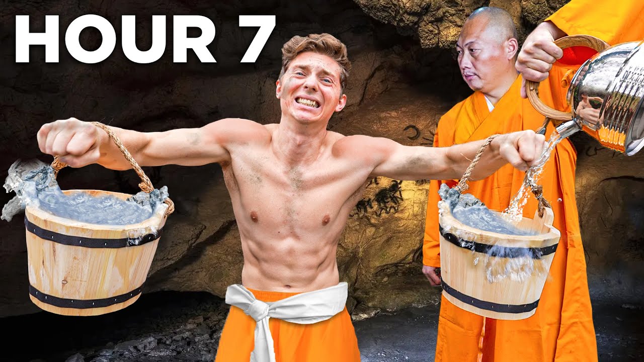 He was built for muscle - now he’s training like a monk