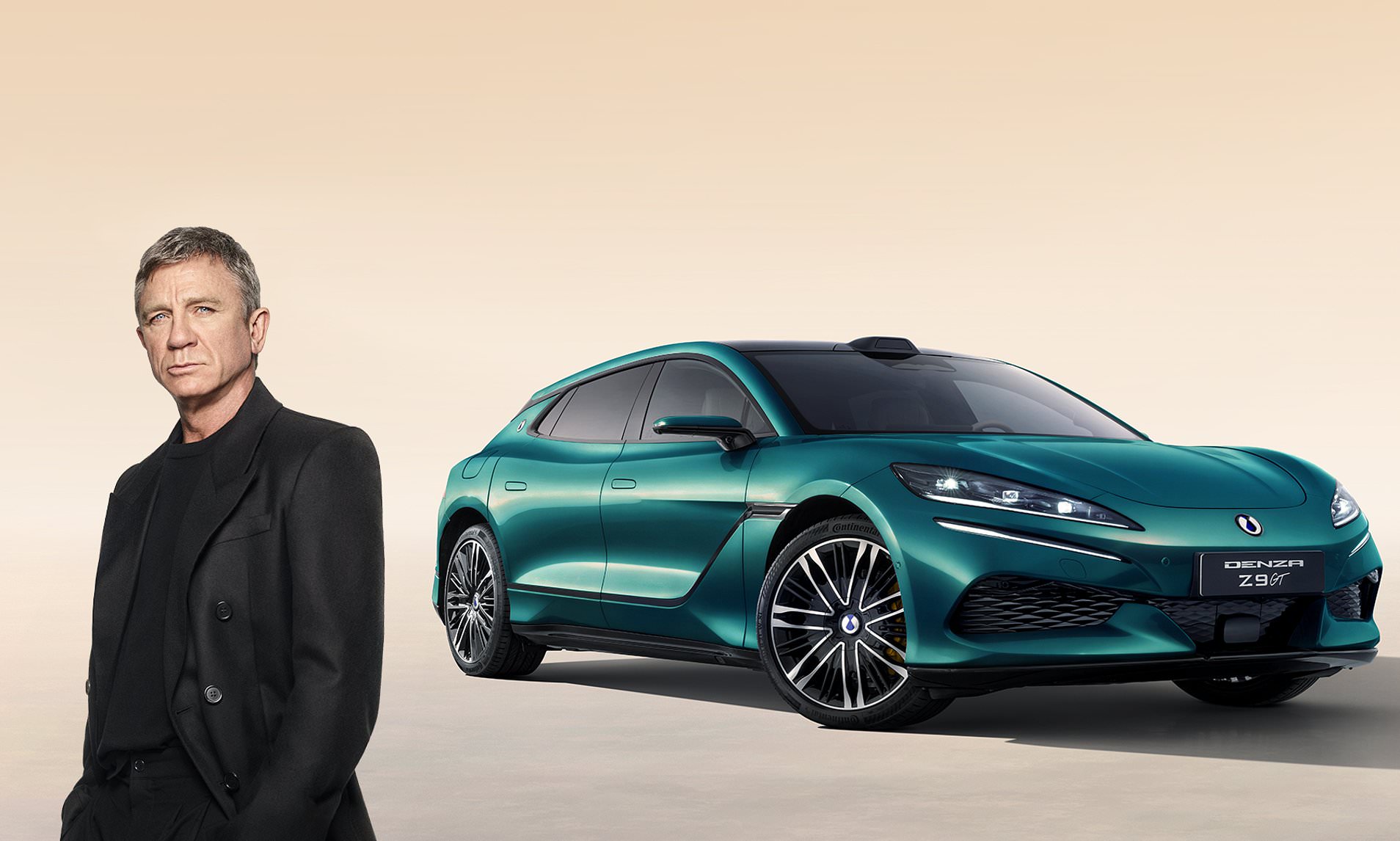 Daniel Craig helps launch BYD's new premium Chinese EV brand Denza in ...