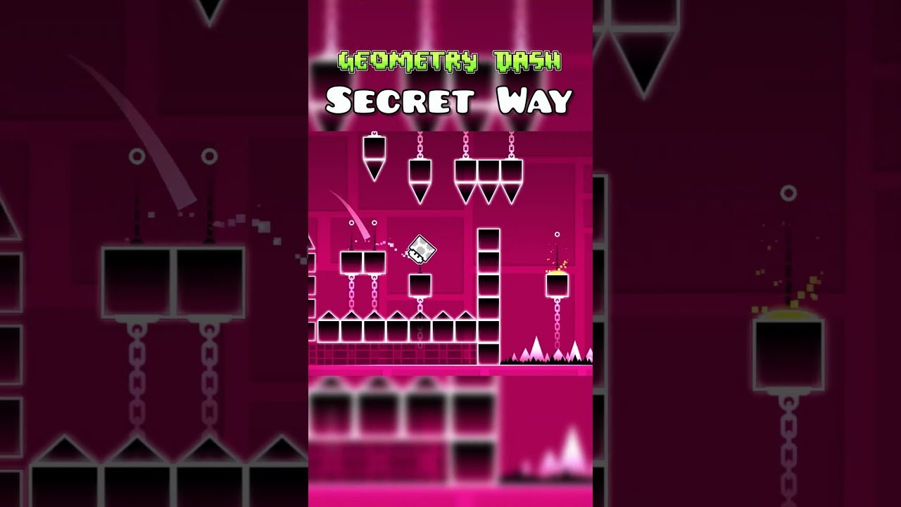 Geometry Dash secret way 💀