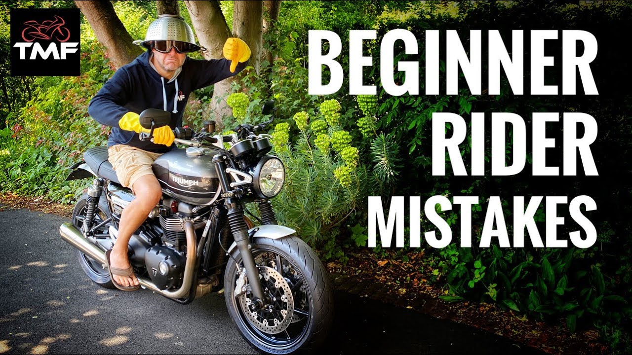 Top 5 mistakes beginner motorcycle riders make
