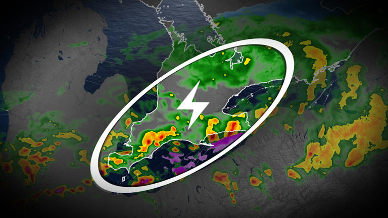 Impressive spring thunderstorms take aim at Ontario Thursday