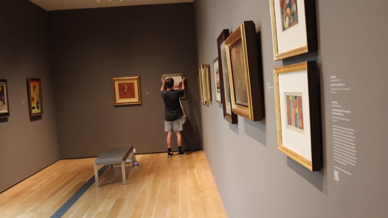 They snuck a fake painting into California’s biggest museum and people ...