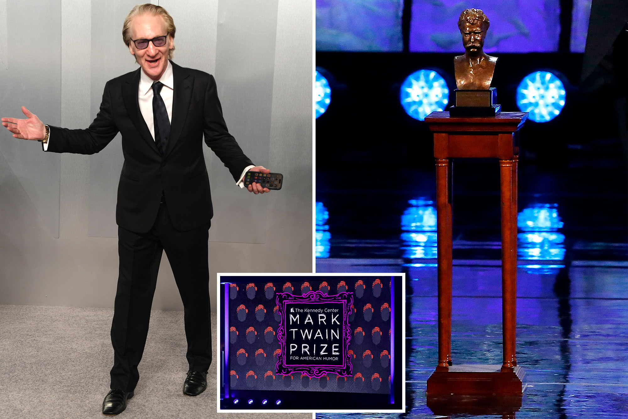 Bill Maher to receive Mark Twain Prize from Trump Kennedy Center after ...