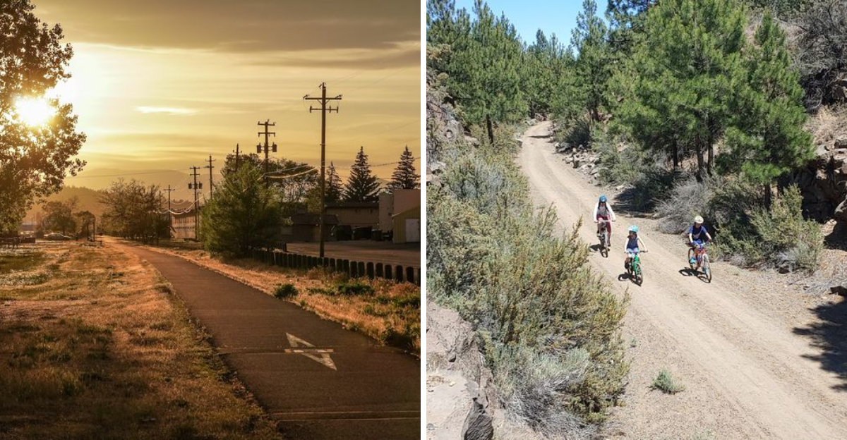 This 110-mile Oregon rail trail is perfect for running, biking, and ...