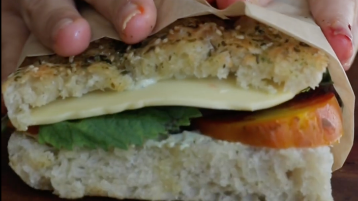 A focaccia beet sandwich and a lesson about real friendship