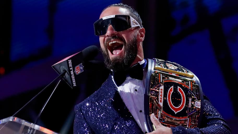 Bears fans pray Seth Rollins is on the money with his Caleb Williams ...