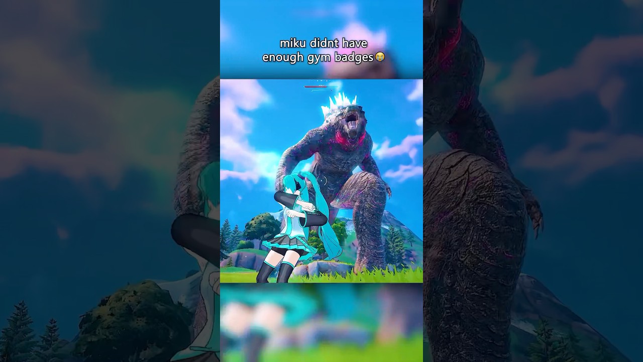 Godzilla vs Hatsune Miku