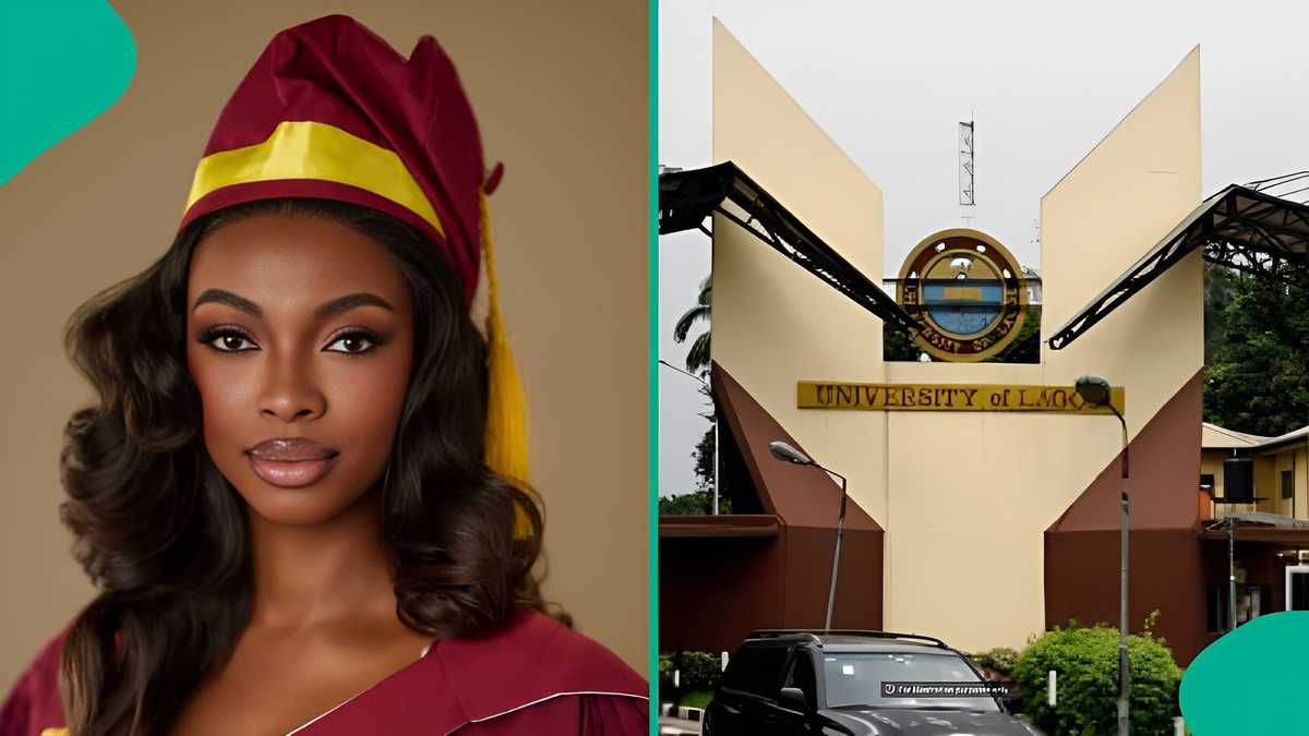Lady graduates from UNILAG 10 years after finishing secondary school ...