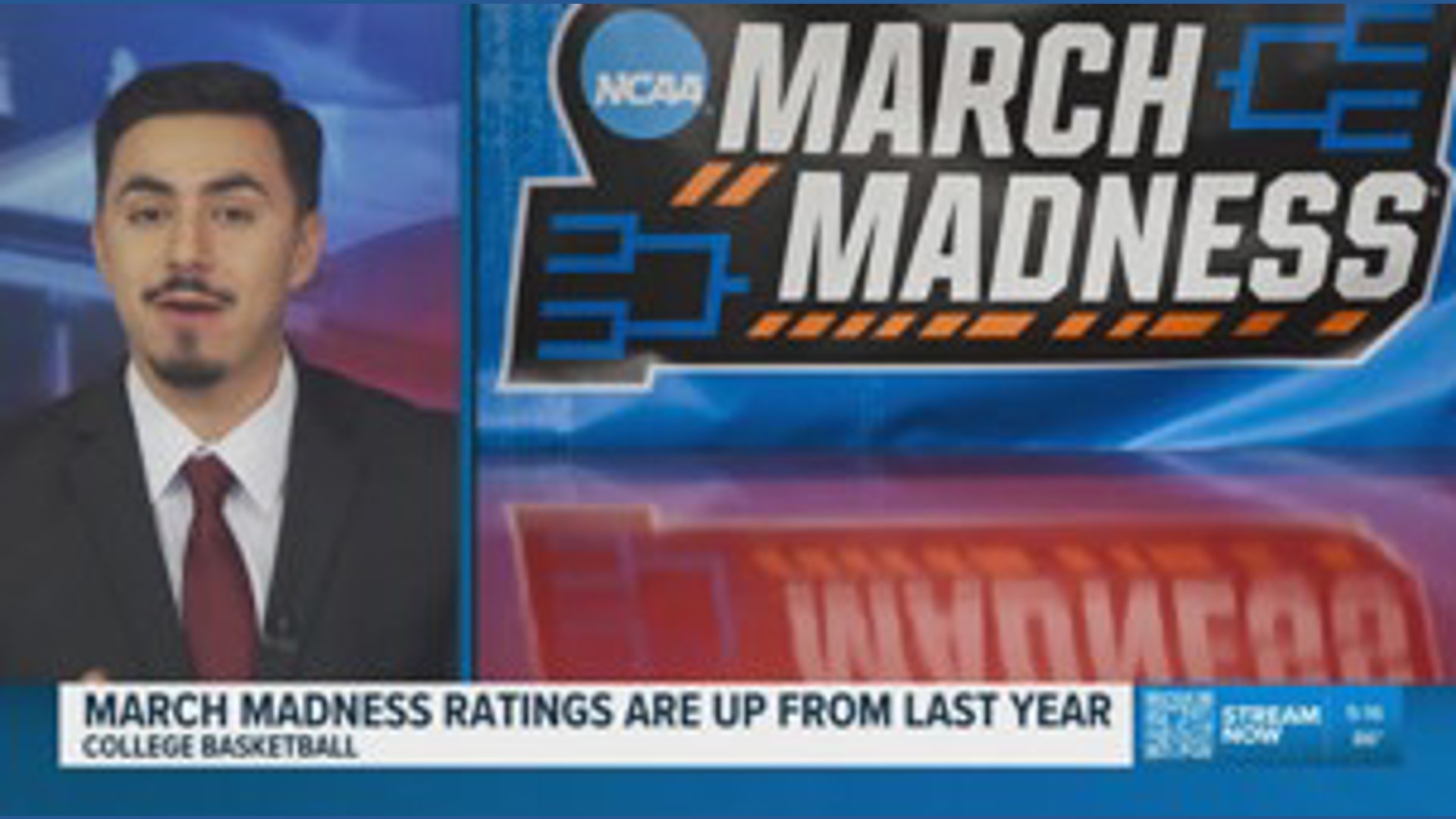 March Madness ratings are up