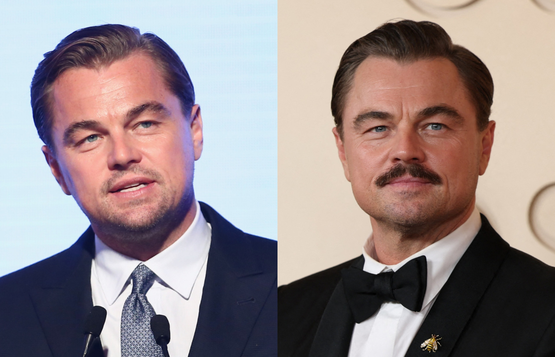Do these celebs look better with or without mustaches?
