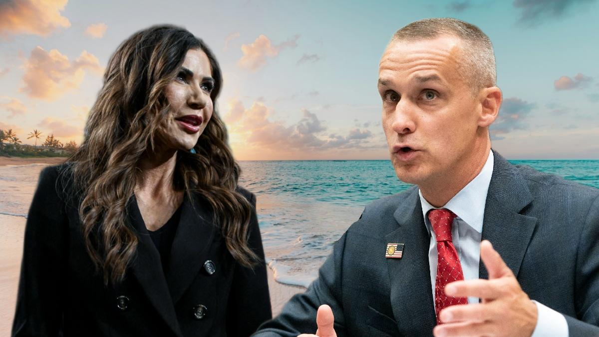 Kristi Noem's alleged lover Corey Lewandowski fired after he was seen ...