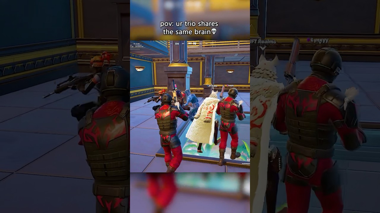 THIS TRIO THOUGHT WE WERE MYTHIC NPC
