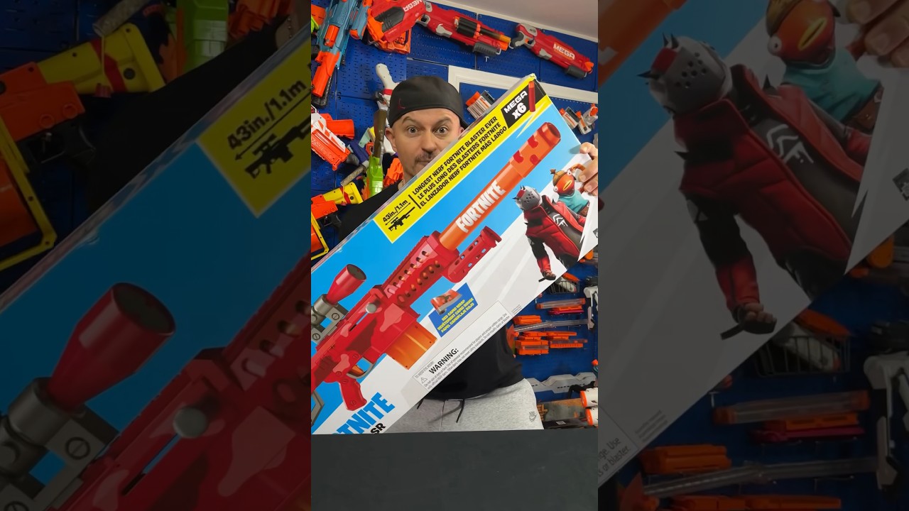 Nerf Fortnite SR - Noob unboxing