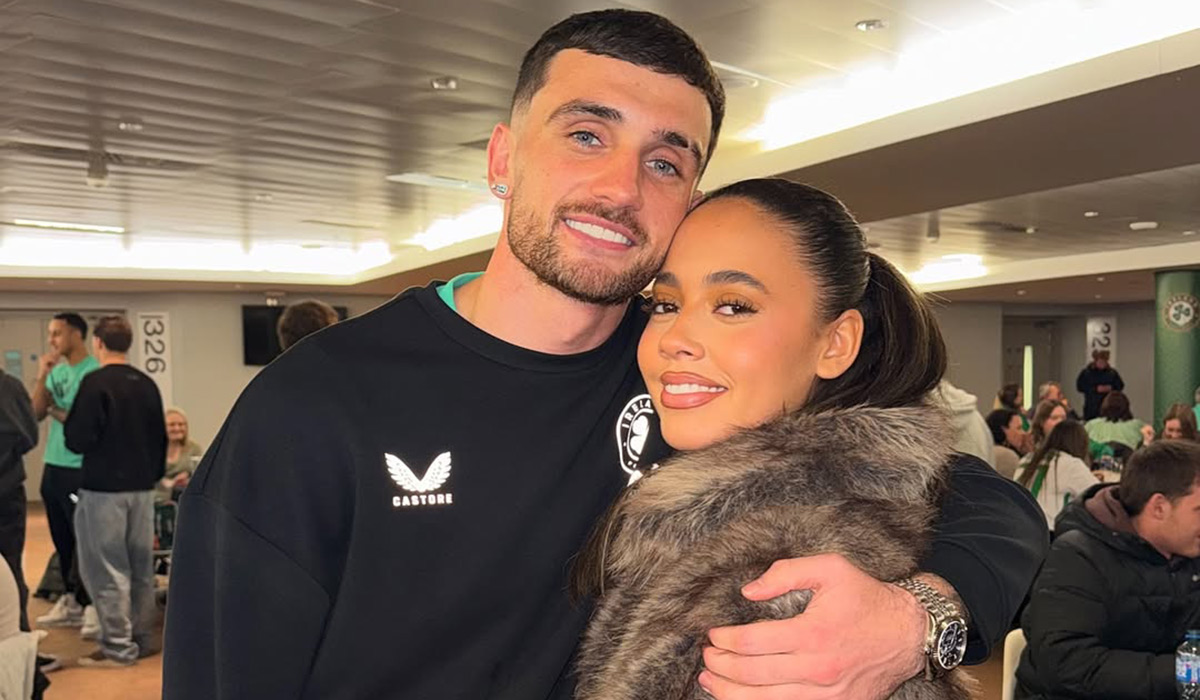 Troy Parrott's girlfriend has great way of dealing with game day nerves
