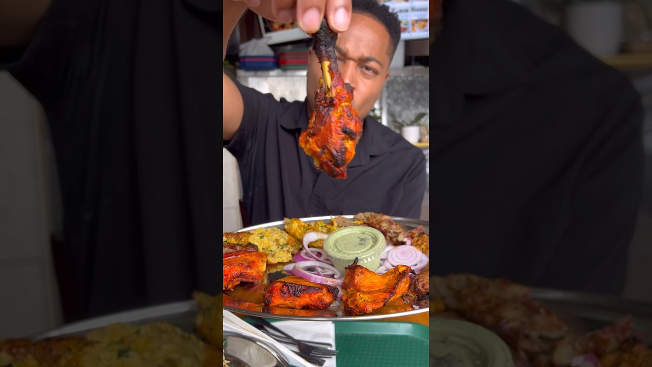 I tried authentic Indian-Pakistani food! 🍽️