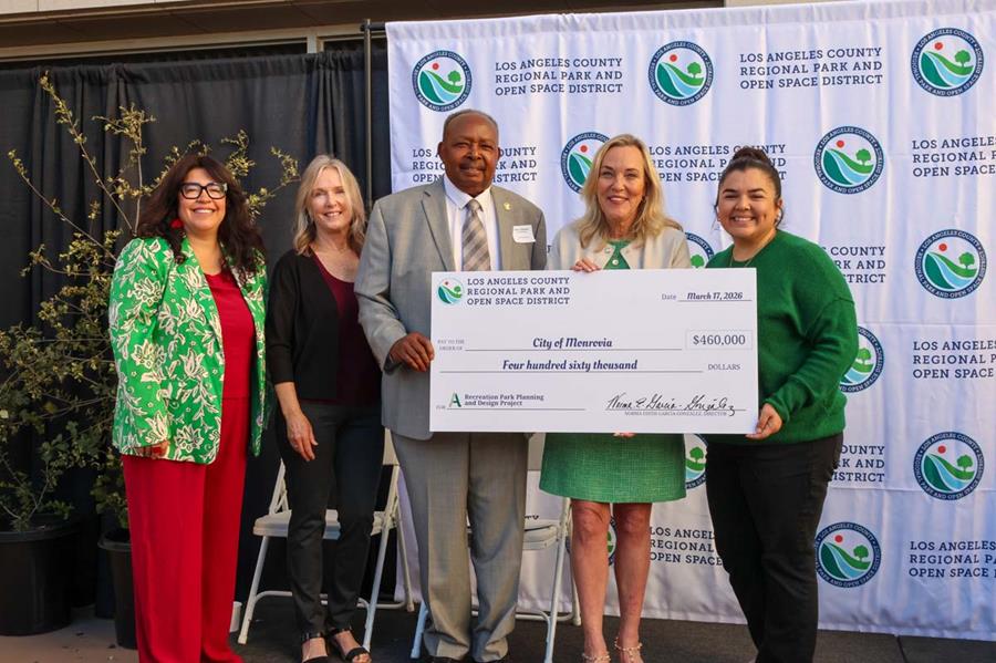 $460,000 grant to fund design of Recreation Park in Monrovia