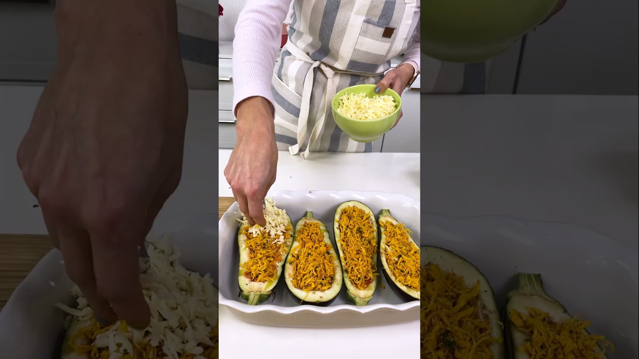 Agora minha família só come berinjela assim! #berinjela #receitarapida