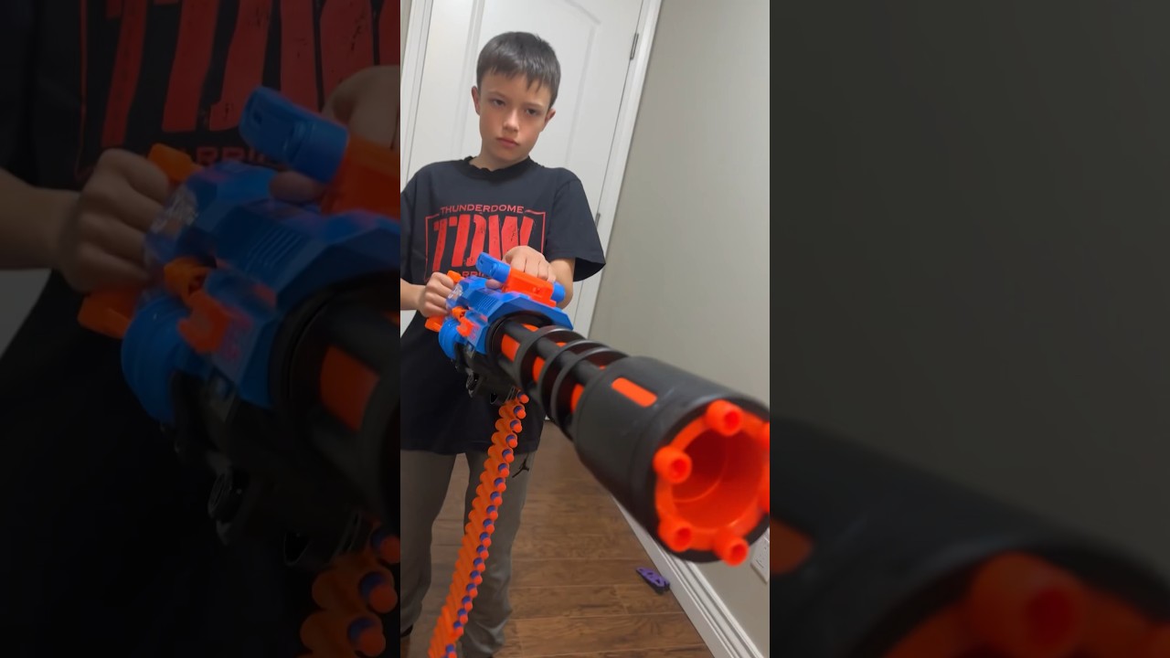 Nerf heavy weapons guy: Minefield!