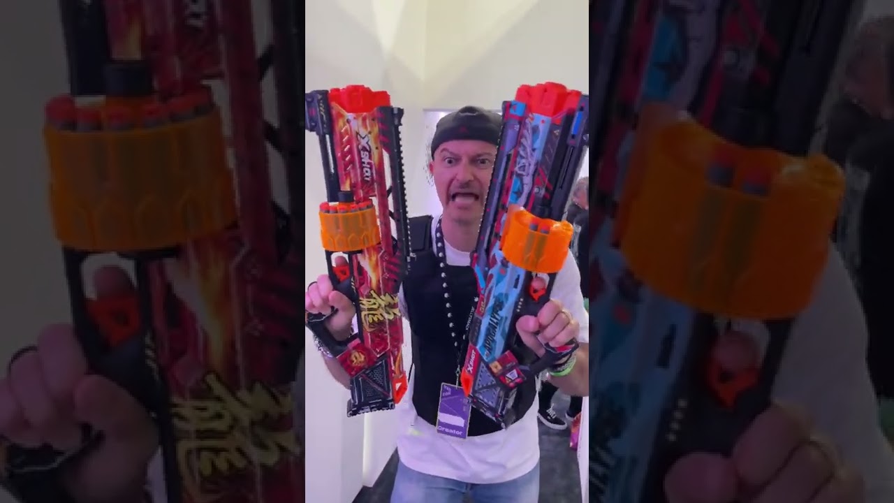 XSHOT heavy weapons guy at VidCon #shorts