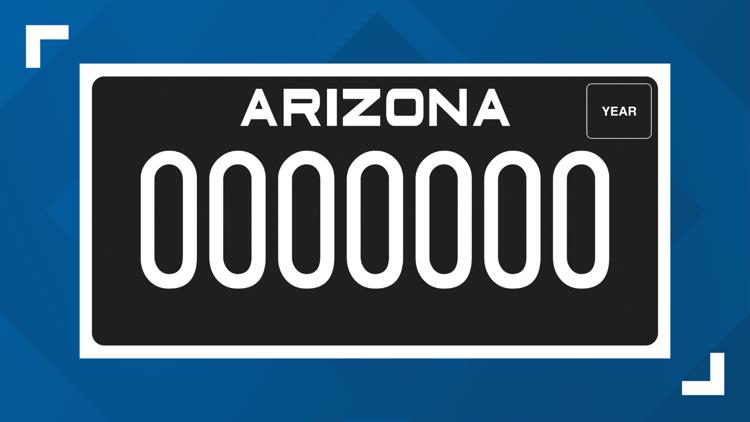 ADOT unveils 5 new specialty plates for Arizona