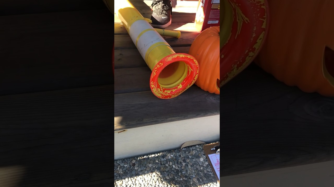 Halloween Nerf candy gun