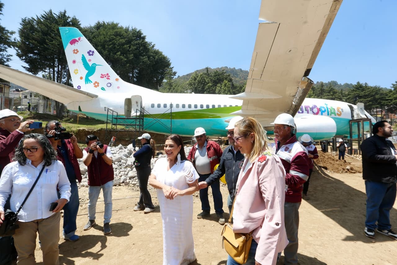 Lo más difícil ya está: Brugada supervisa obras de Utopía Oyamel en ...