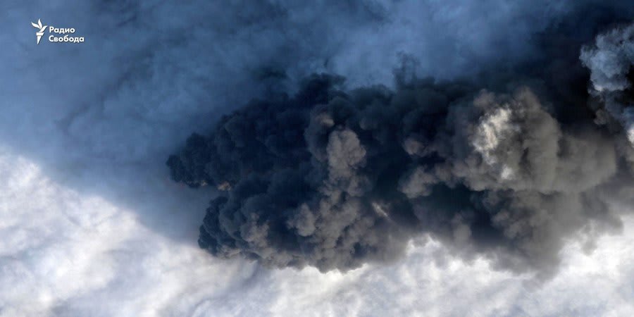 Russia’s Primorsk oil terminal still on fire four days later, satellite ...