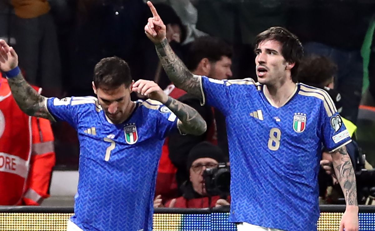 Video: Sandro Tonali leads Italy to victory in the 2026 UEFA World Cup ...