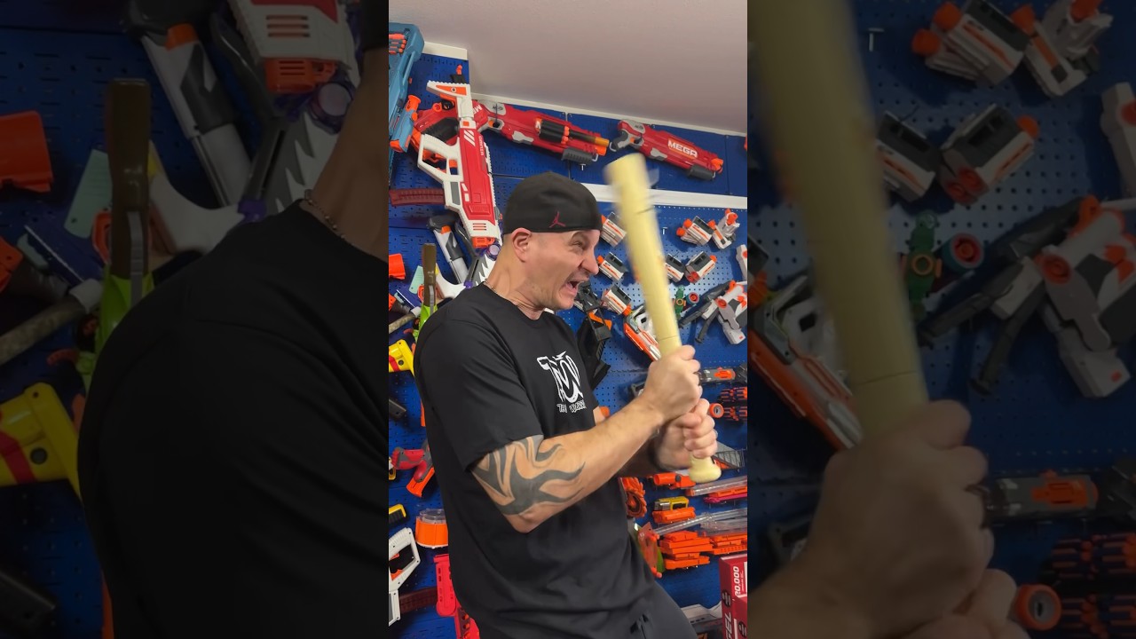 Nerf bat blaster - noob unboxing