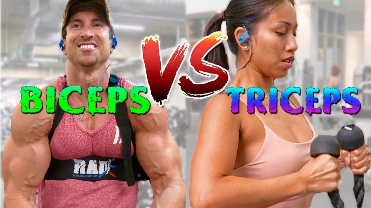 A high-intensity superset arm workout featuring professional training tips