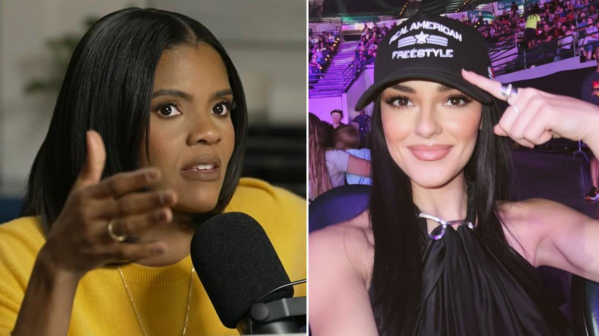 Kash Patel's country singer girlfriend hits back at Candace Owens ...