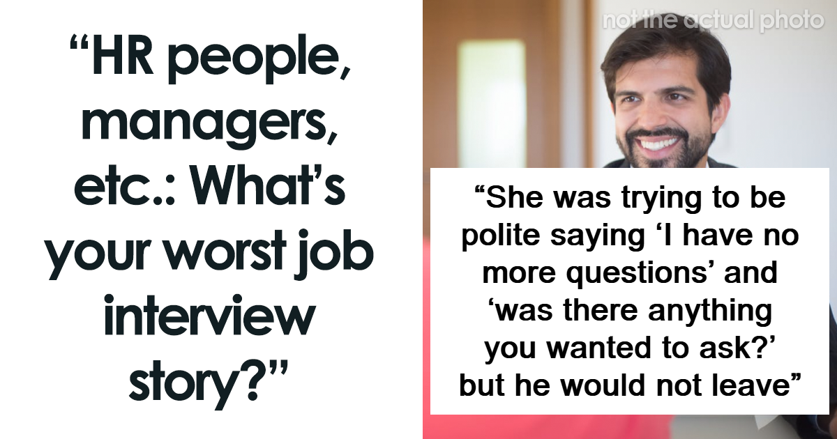 29 wild job interview stories of people who aimed too high