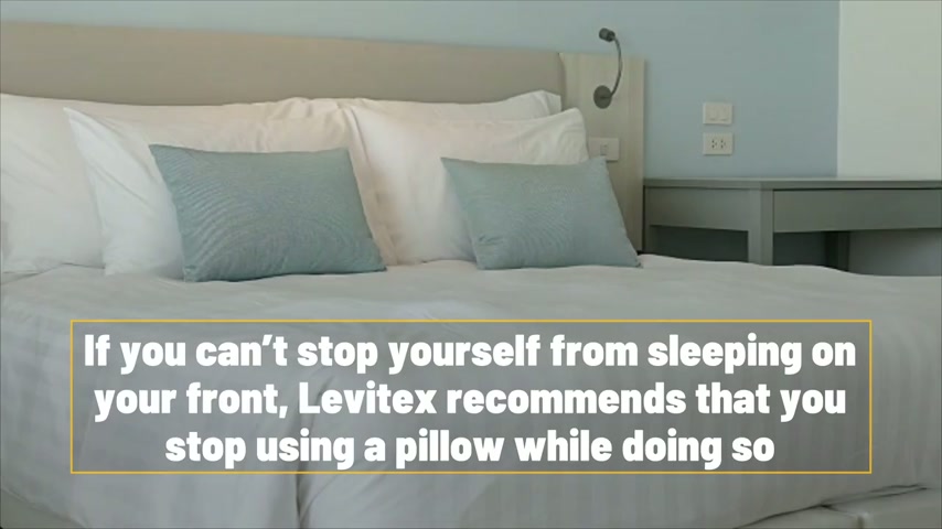 Why you should never sleep on your front