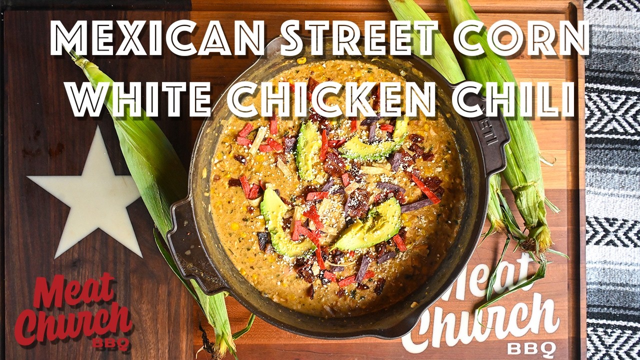 Make bold Mexican street corn chicken chili for dinner