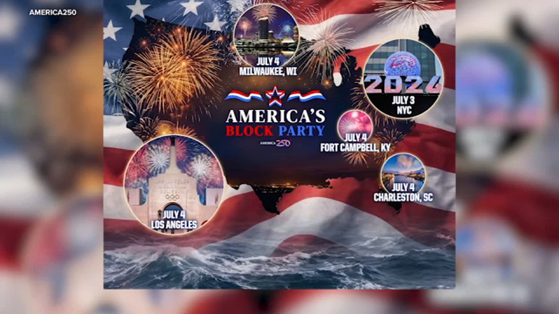 LA named as host for July 4th block party event celebrating America's ...