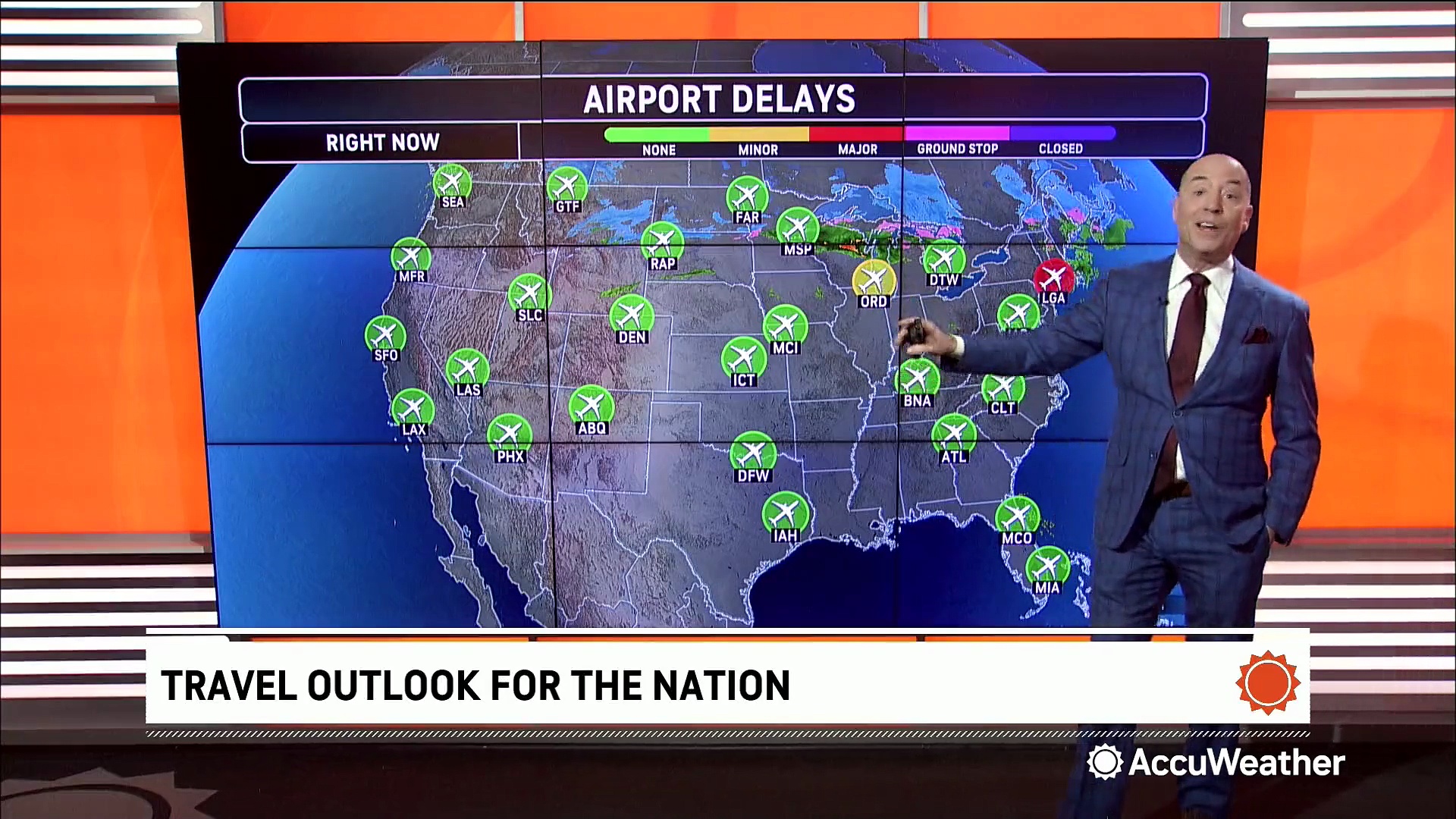 Here's your travel forecast for March 26