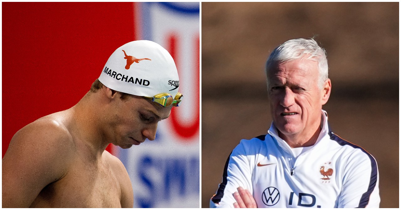 Léon Marchand, Deschamps n’en revient pas