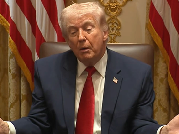 Trump mocks reporter: Why would I tell you? "Oh yeah, we're going in ...
