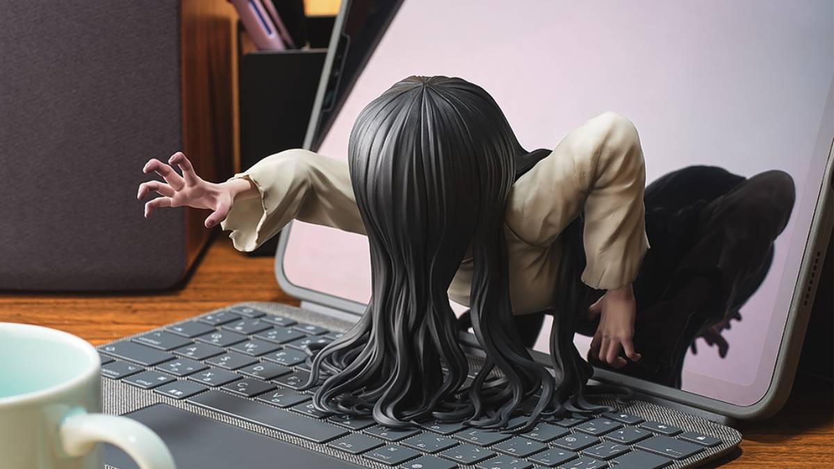 New The Ring Sadako figure can 'leave' her TV