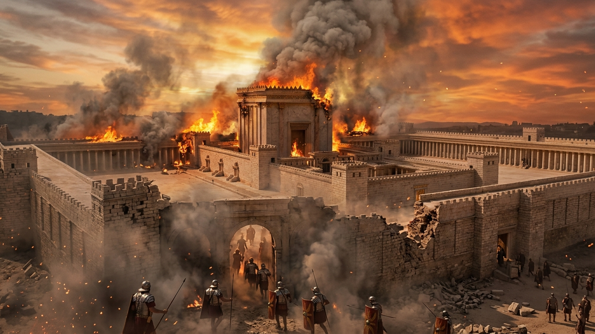 Titus, the temple, and the fall of Jerusalem, how Rome ended the ...