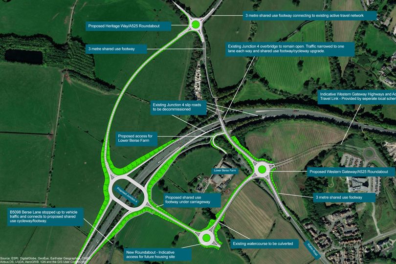 New A483 junction gets green light amid hopes of major economic growth