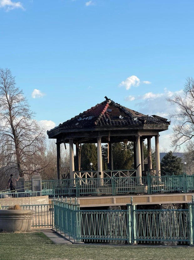Bandshell at Denver's City Park, built almost 100 years ago, destroyed ...