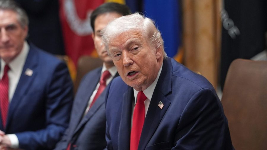 Watch: Trump convenes Cabinet amid Iran, DHS shutdown pressure