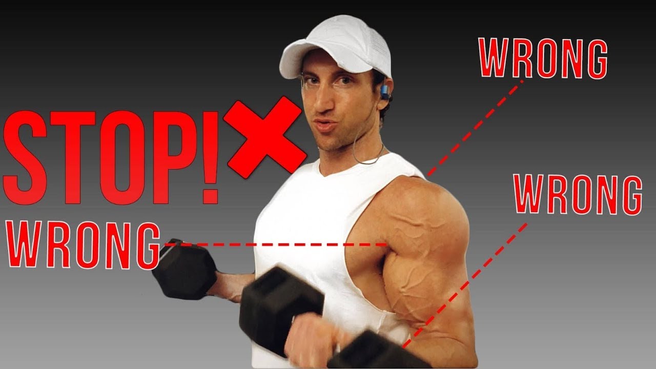 Stop doing bicep curls like this (3 costly mistakes)
