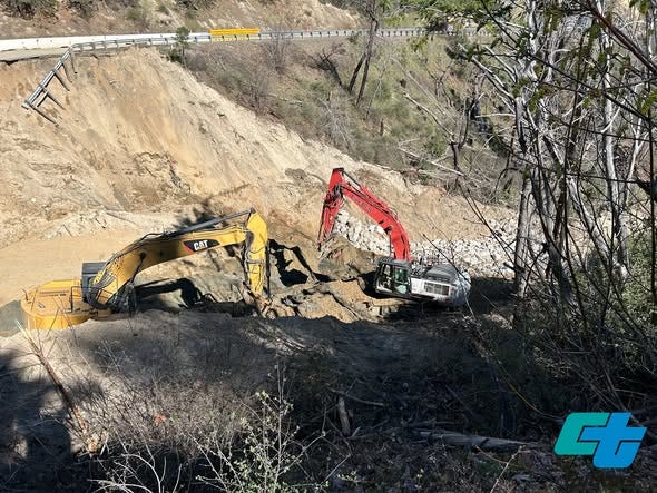 Highway 299 slide repair work in west Shasta County delayed