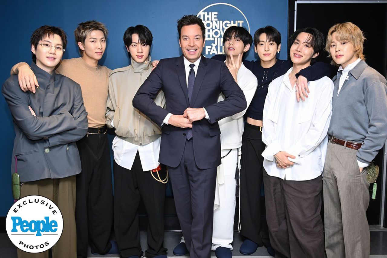 Jimmy Fallon says BTS' "Tonight Show" appearance felt unlike any other ...