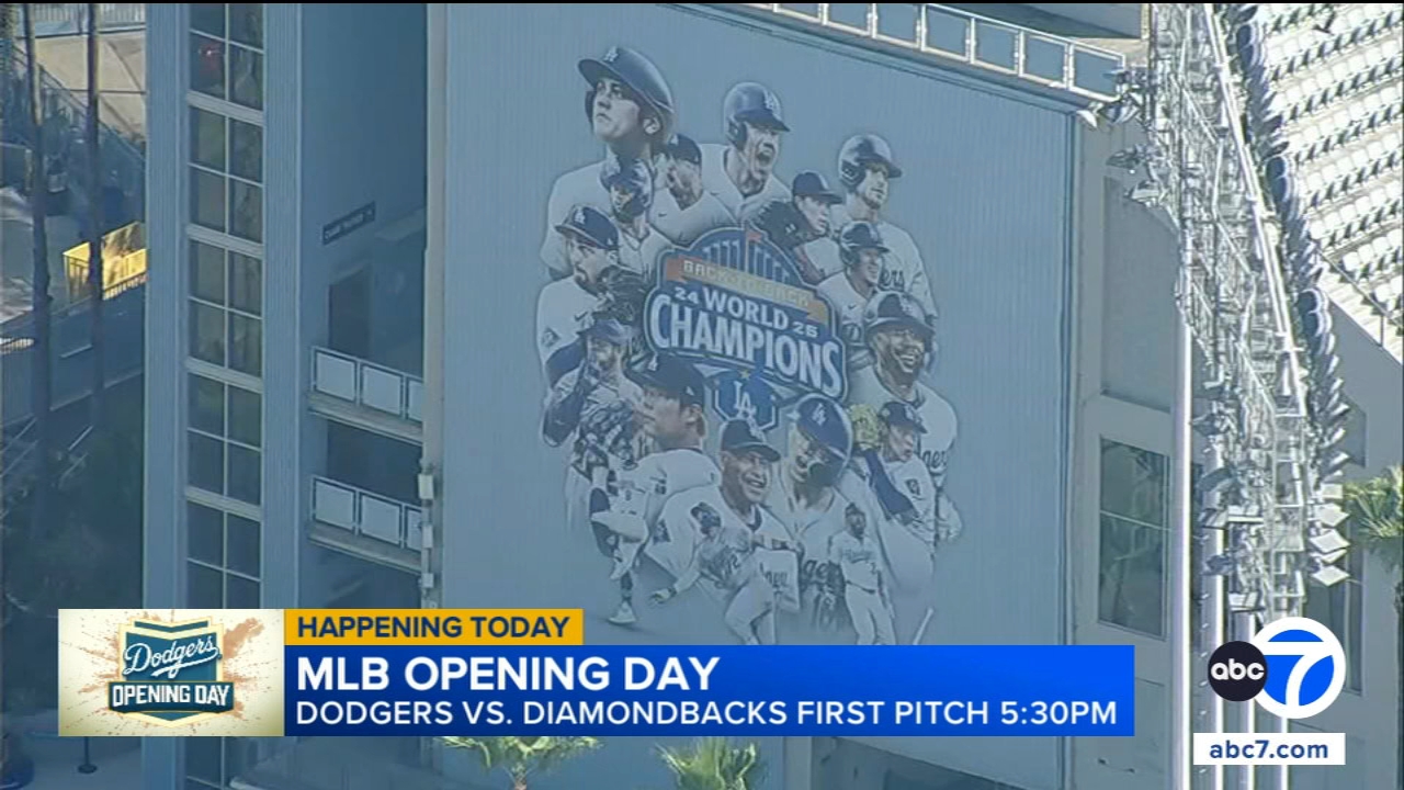 Opening day: Here's what to know as Dodgers begin season at home ...