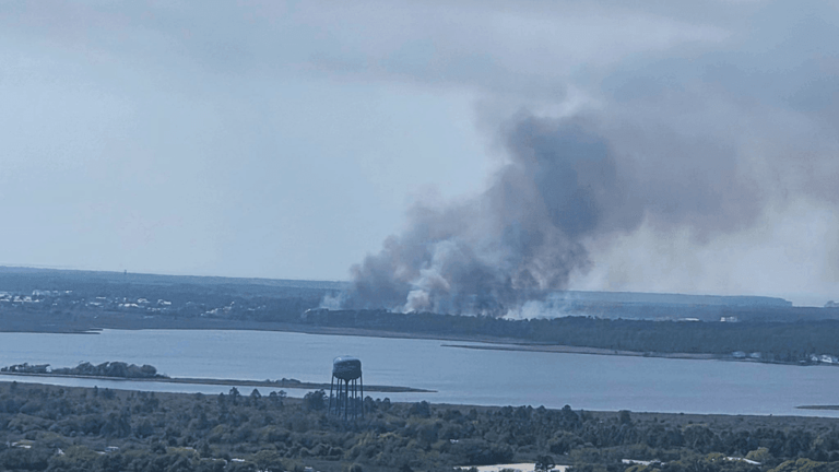 Crews respond to flare-ups from Gulf State Park brush fire in Alabama