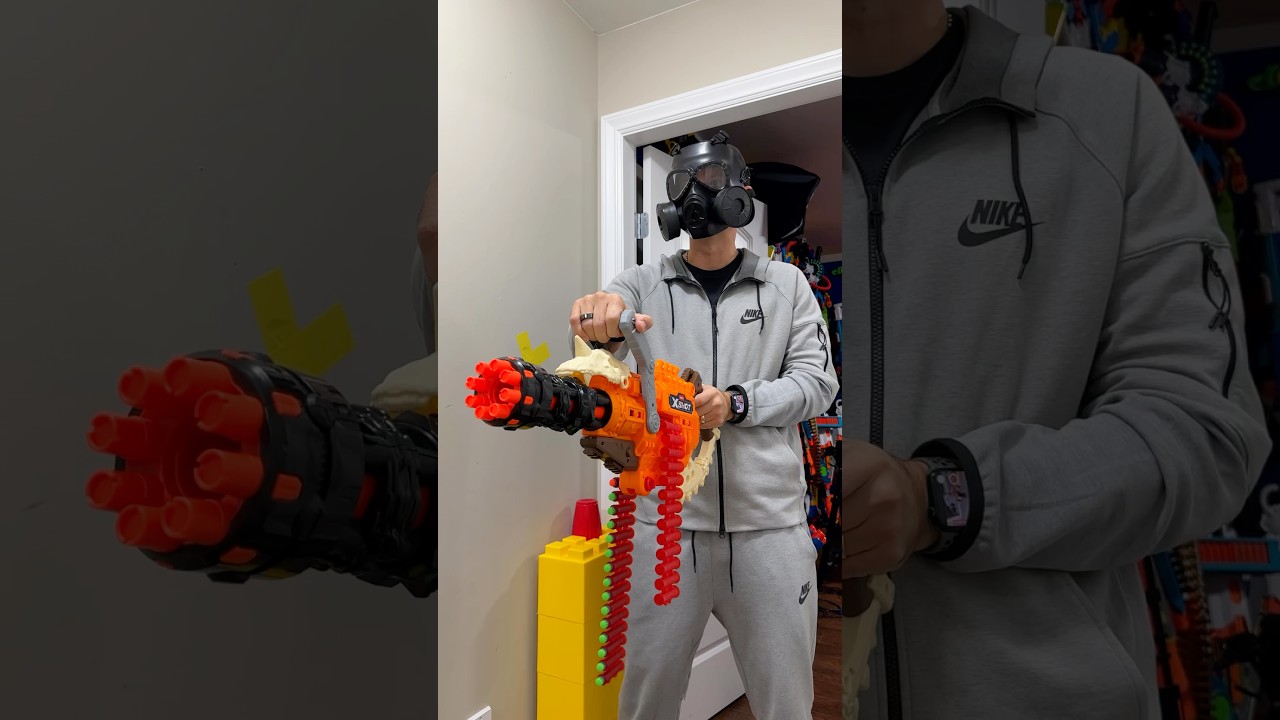 Nerf war: Donut battle!